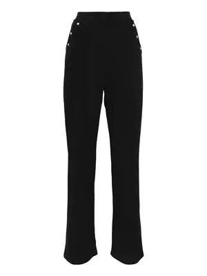 AGNÈS B. Press-stud Sailor Trousers - Black