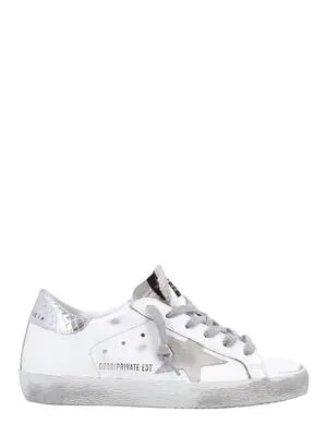 GOLDEN GOOSE Superstar Mismatch Sneakers - White/ice/gold
