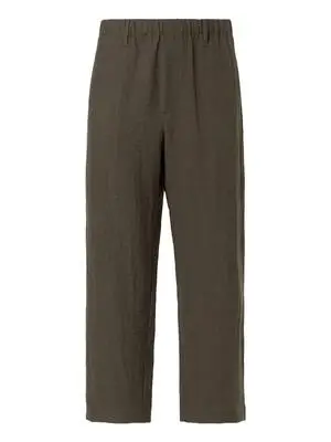 Commas Resort Wide-leg Pants - Brown