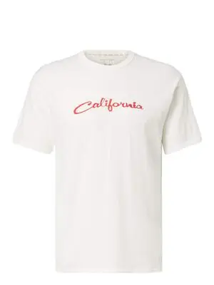 ERL Printed Cotton Jersey T-shirt - White