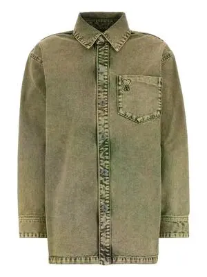 Ami De Coeur Denim Shirt - Neutrals
