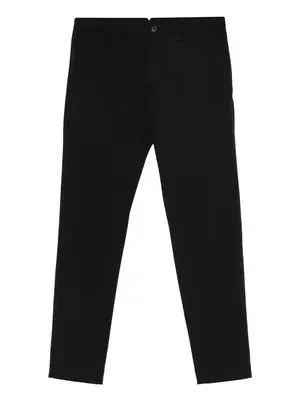 Incotex Tapered-leg Chinos - Black