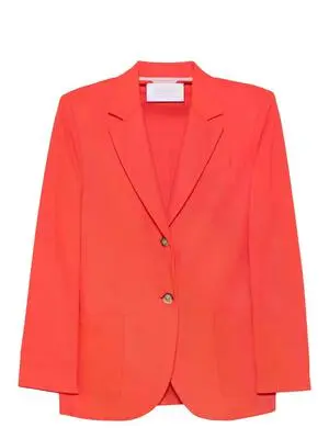 Harris Wharf London Honeycomb Blazer - Red