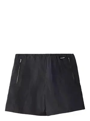Miu Miu Wide-leg Bermuda Shorts - Blue