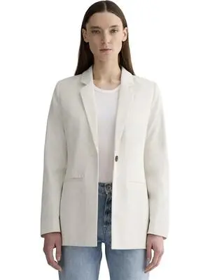 Everlane Relaxed Blazer - Heathered Oat