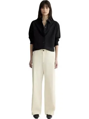 Everlane Wide-leg Chino Pant - Birch