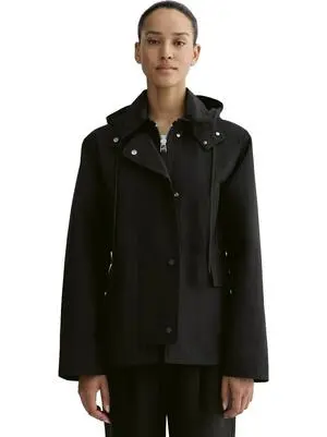 Everlane Short Anorak - Black