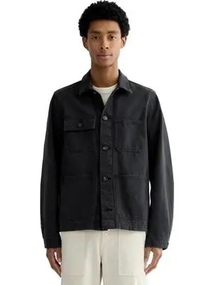 Everlane Denim Utility Jacket - Black