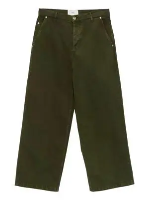 Ami Wide Leg Jeans - Green