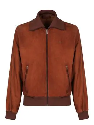 Prada Suede Jacket - Brown