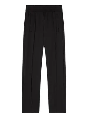 Palm Angels Curved Logo Track Pants - Black