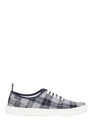 THOM BROWNE Thom Browne Heritage Checked Twill Sneakers