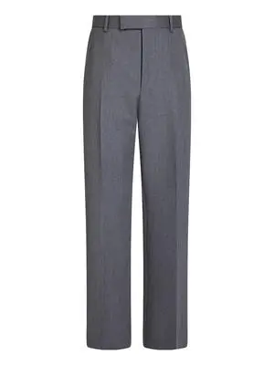 Thom Browne Wool-twill Pants - Gray