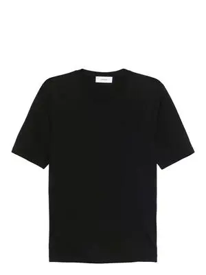 LARDINI Crew-neck T-shirt - Black