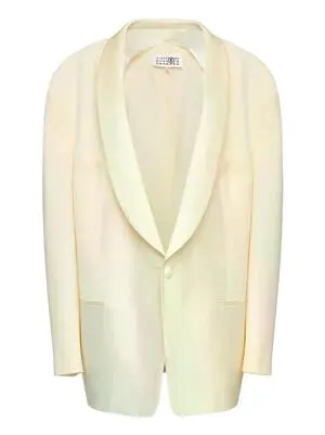MAISON MARGIELA Single-breasted Blazer - Neutrals