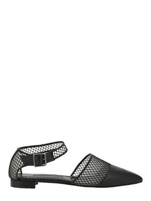 Manolo Blahnik Jatelahflat Ballet Flats - Black