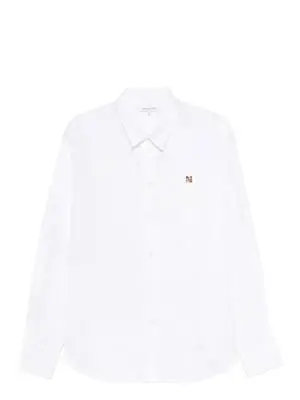 Maison Kitsuné Fox Head Shirt - White