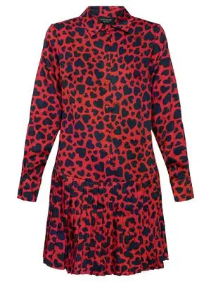 Kate Spade New York Printed Shirtdress - Red