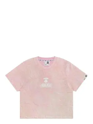A BATHING APE Aape * Logo-embroidered T-shirt - Pink