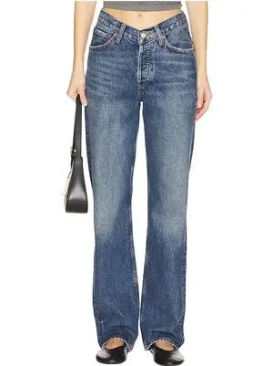 AGOLDE V-waist Kelly Jeans - Essence