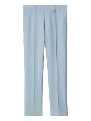Burberry Tailored Wool Trousers - Blue