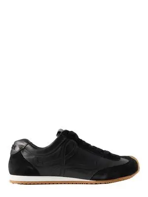 Loewe Ballet Runner 2.0 Leather Sneakers Black