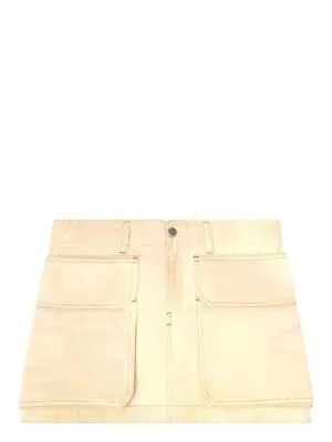 DIESEL® De-ton Denim Skirt - Neutrals