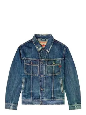 DIESEL® D-barcy Denim Jacket - Blue