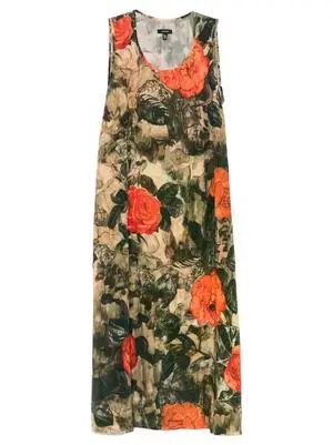 R13 R13 Floral-Print Midi Dress