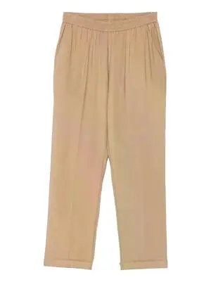 LE TRICOT PERUGIA Tapered Trousers - Neutrals