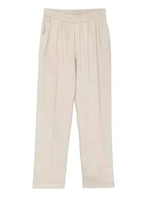 LE TRICOT PERUGIA Tapered Trousers - Neutrals