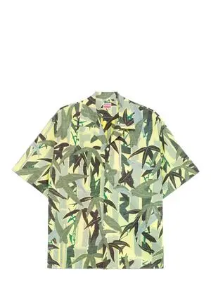 Kenzo Chiku-rin Camo Shirt - Green