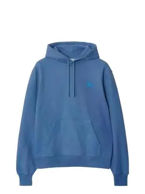 Burberry Ekd Badge Hoodie - Blue