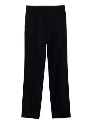 Prada Mohair Tailored Trousers - Blue