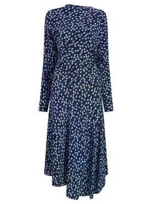 Proenza Schouler Alina Midi Dress - Blue