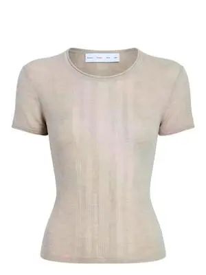 Proenza Schouler White Label Blaine T-shirt - Neutrals