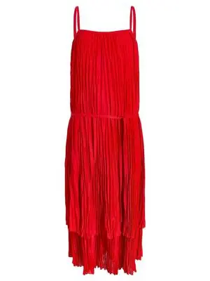 Proenza Schouler White Label Clyne Midi Dress - Red