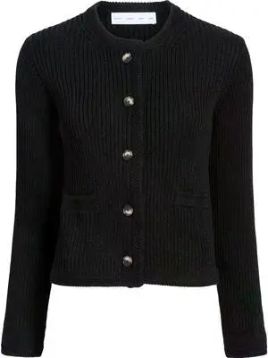 Proenza Schouler White Label Wilson Cardigan - Black