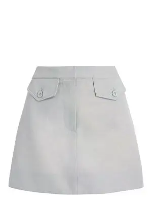 Proenza Schouler White Label Jamison Mini Skirt - Grey