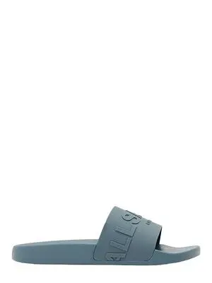 ALLSAINTS Biggy Logo Slides Airforce