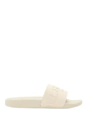 ALLSAINTS Biggy Logo Slides - Chalk White