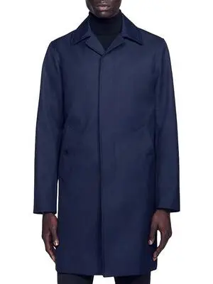 Sandro Waterproof Rain Coat - Marine