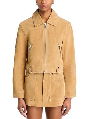 Blanknyc Suede Jacket Cinnamon Crunch
