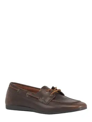 VAGABOND SHOEMAKERS Hillary Boat Shoe Flats - Brown