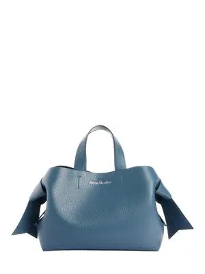 Acne Studios Musubi Leather Tote - Denim Blue
