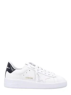 GOLDEN GOOSE Pure Starin Sneakers - Optic White/black