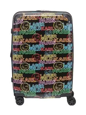 Karl Lagerfeld 25" Upright Suitcase - Multi Color