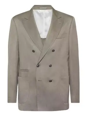 Brunello Cucinelli Unconstructed Blazer - Neutrals