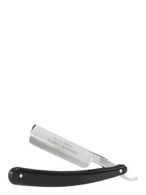 THE ART OF SHAVING Black 5/8 Blade Round Straight Razor - One-color