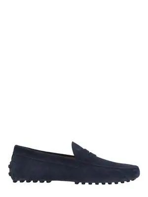 TOD'S Tod's Suede Loafers Blue 1